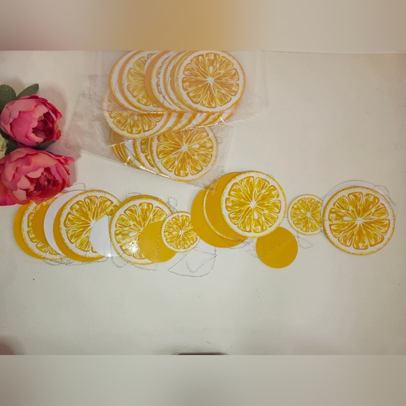 Party Supplies | 4 Packs Lemon Party Banner Decorations Lemon Paper ...